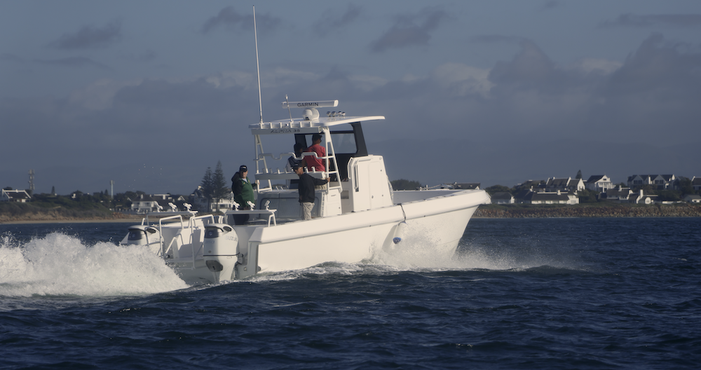 Boat Test DF350AMD - Gecat Alpha 35