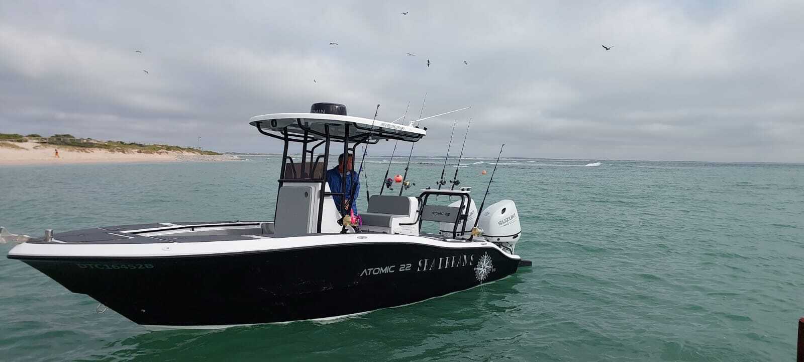 Boat Test DF140B - Atomic 22